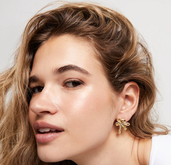 Ser Rebel Gold Earring PEN0970ORO0000U - SheShe Boutique